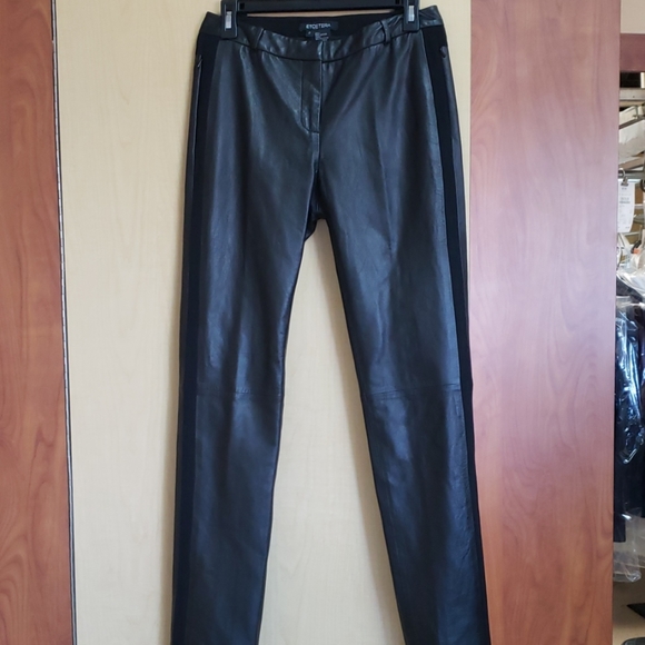 Etcetera | Pants & Jumpsuits | Etcentera Leather Pants | Poshmark